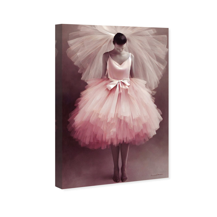 Rosdorf Park Saadia Ballerina I On Canvas by Wynwood Studio Print ...